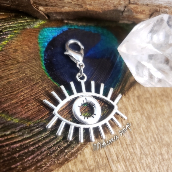 TINYdreamer Design | Jewelry | 525 Eye Eyelash Charm ...